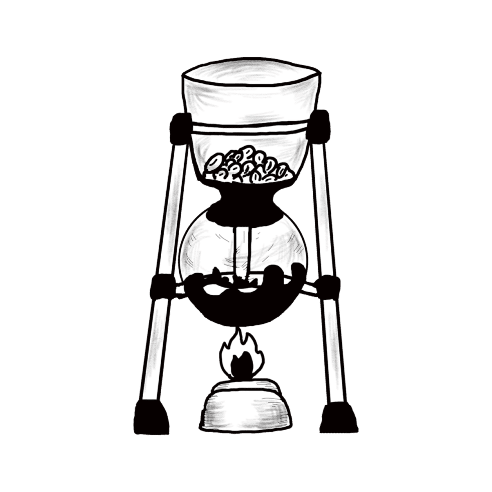 Premium 'Dutch Coffee Machine' Illustration | Coffee