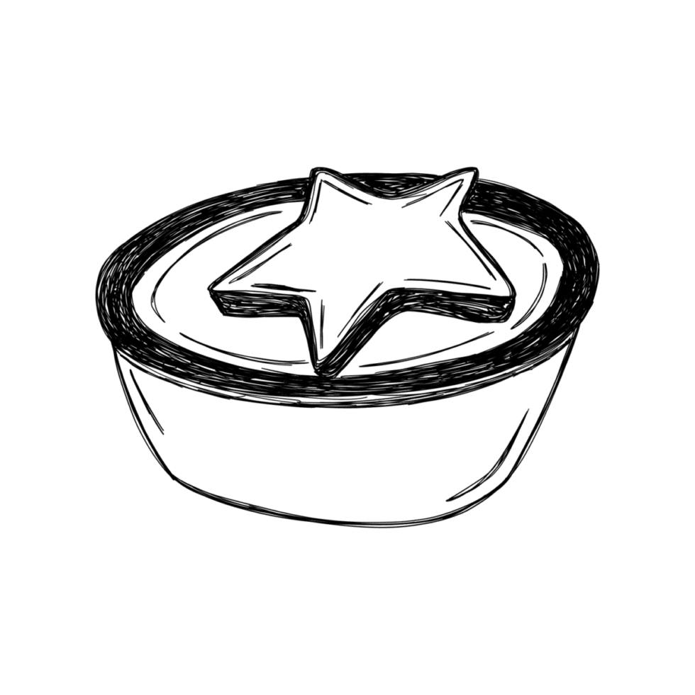 Premium 'Mince Pie' Illustration | Christmas