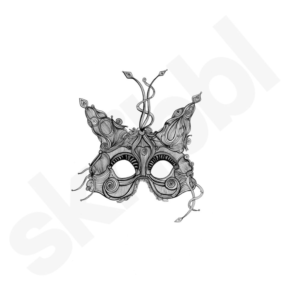 'Mutiny Mask' Illustration | Visage