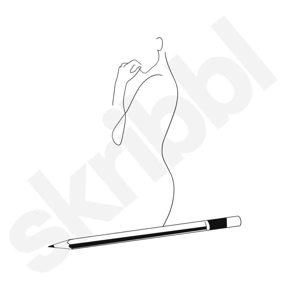 'Line Drawing' Illustration | Brushing Creativity