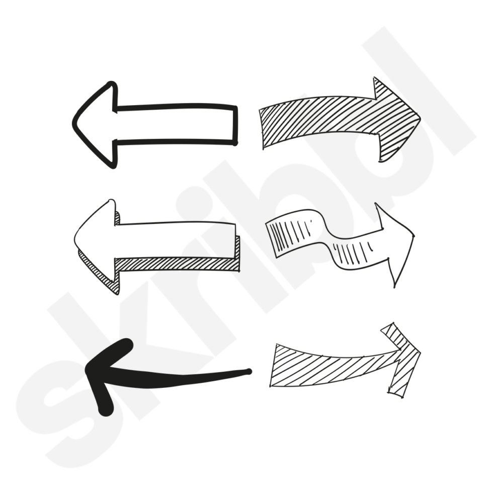 'Arrow Collection' Illustration | Arrows, Patterns & Signs