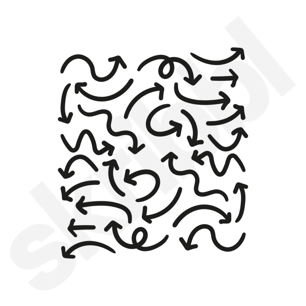 'Arrow Pattern' Illustration | Arrows, Patterns & Signs