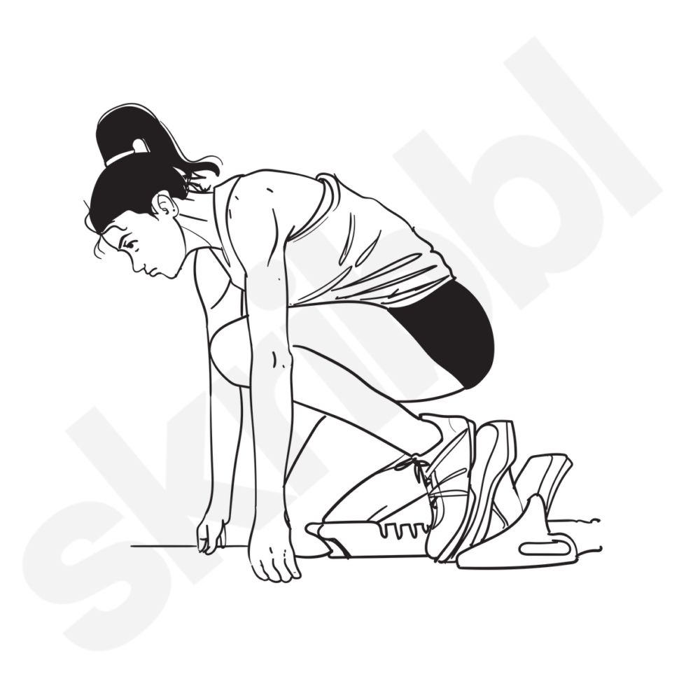 'Starting Blocks' Illustration | Athletics