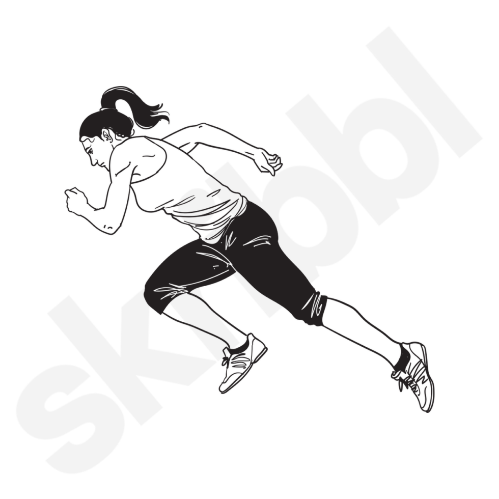 'Sprinting' Illustration | Athletics
